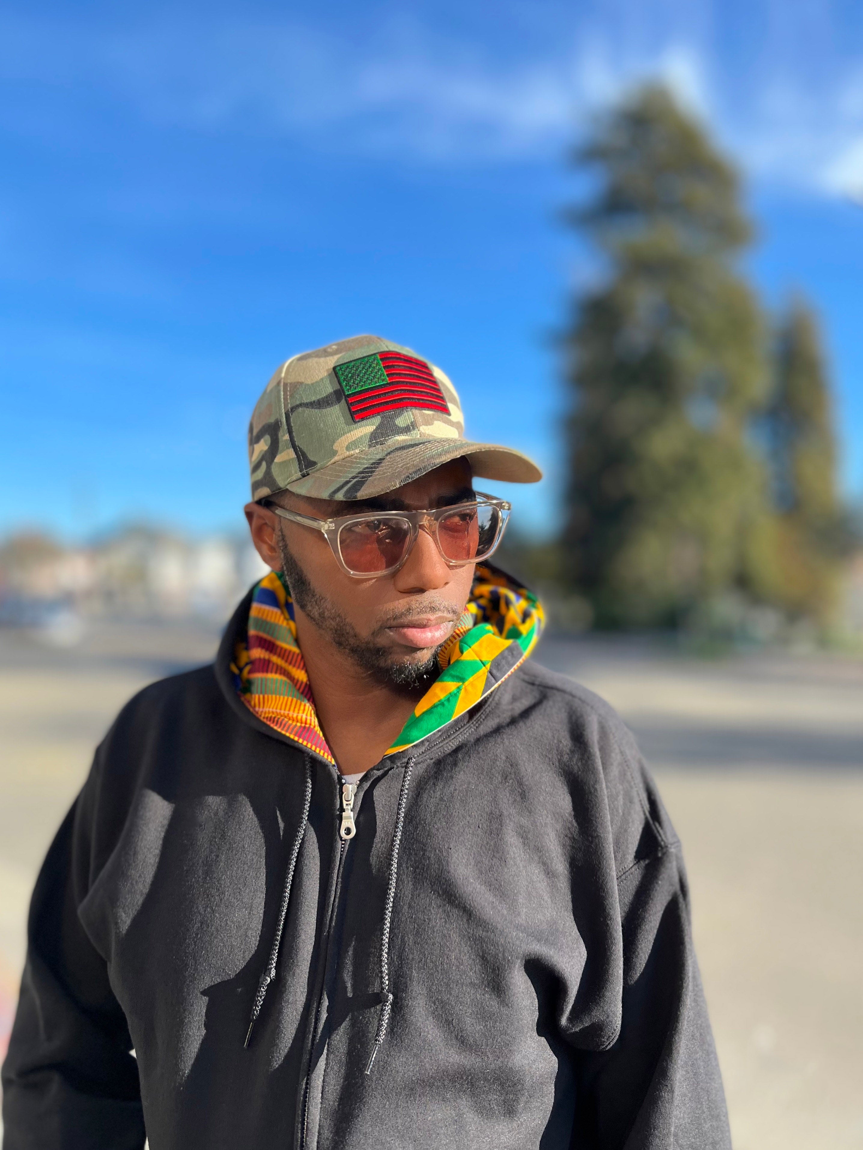 Pan-African Liberty Camo Cap – Lola's African Apparel